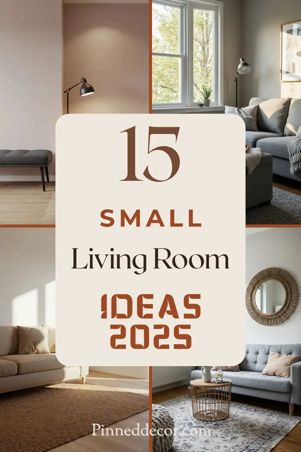 15 Small Living Room Ideas to Maximize Every Inch